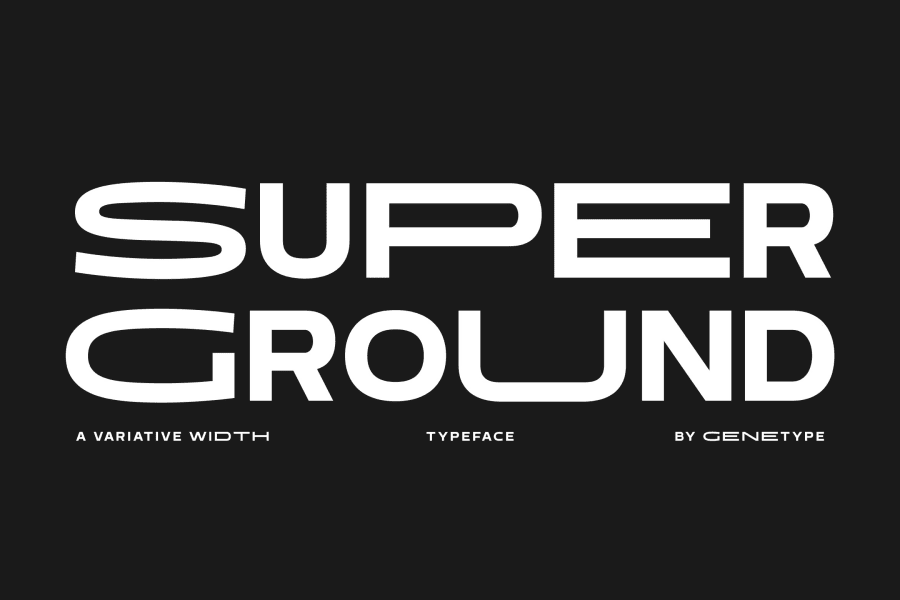 Super Ground Font · 1001 Fonts