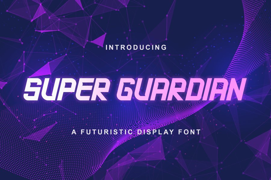 Super Guardian Font · 1001 Fonts