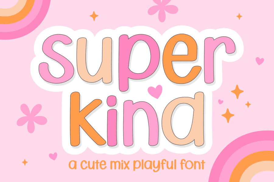 Super Kind Font · 1001 Fonts