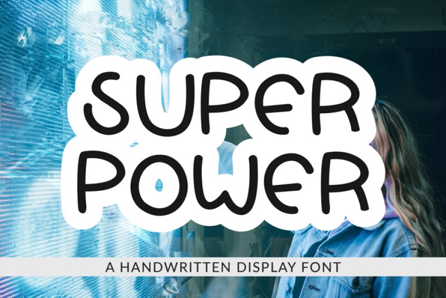 Super Power Font · 1001 Fonts