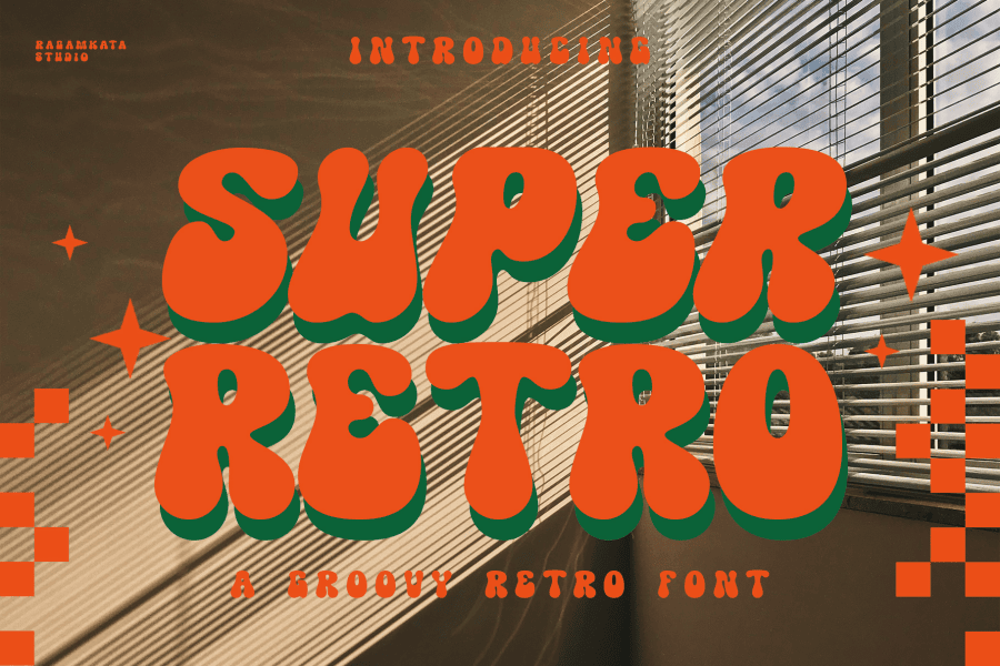 Super Retro DEMO Font · 1001 Fonts