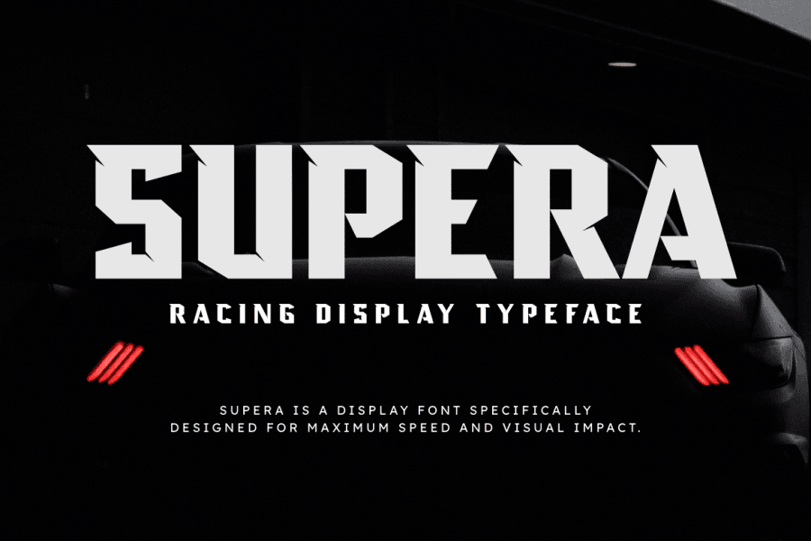 5 Free Extreme, Poster, Racing Fonts · 1001 Fonts