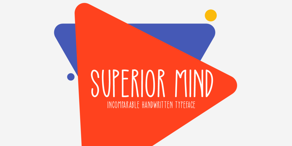 Superior Mind Font · 1001 Fonts