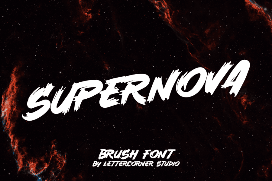 Supernova Font · 1001 Fonts