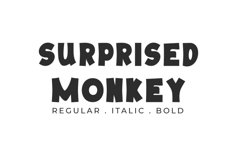 10 Free Monkey Fonts · 1001 Fonts