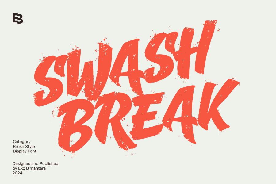 Swash Break Trial Font · 1001 Fonts