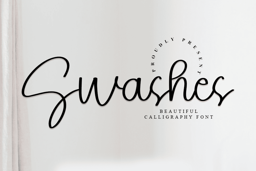 Swashes Font · 1001 Fonts