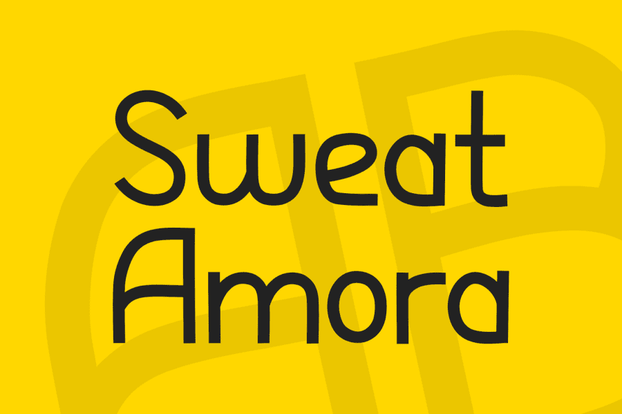 Sweat Amora Font · 1001 Fonts