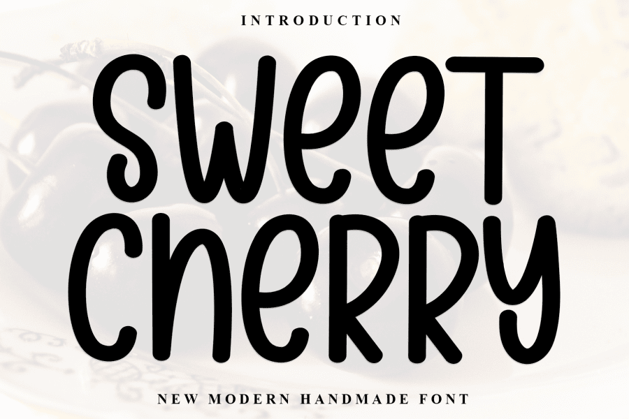 Sweet Cherry Font · 1001 Fonts