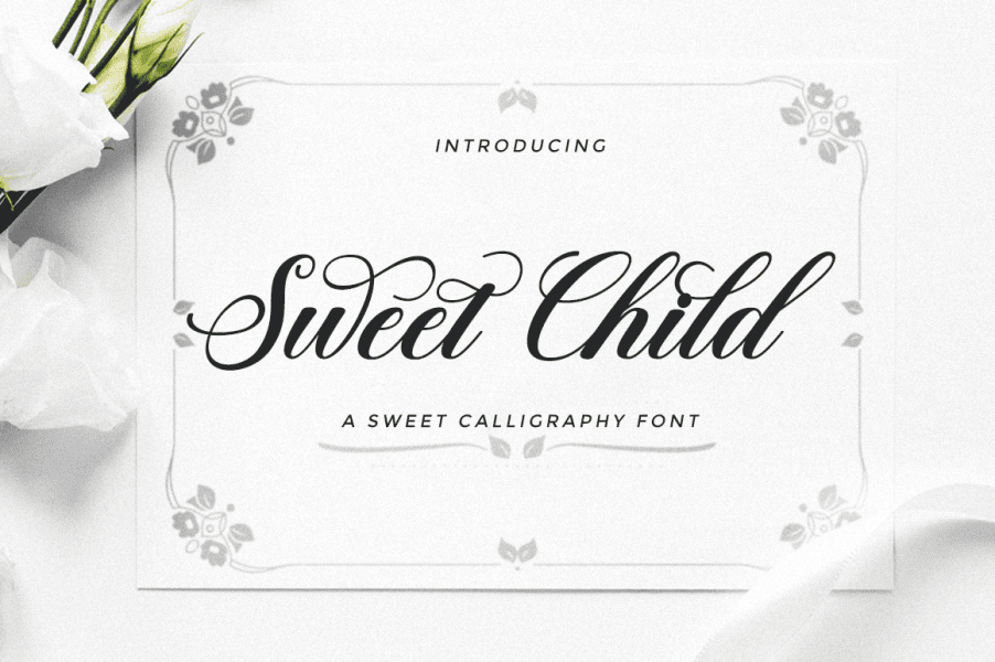 Sweet Child Script Font · 1001 Fonts