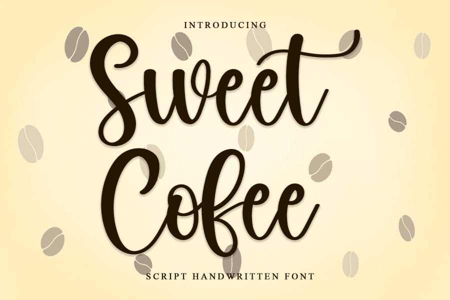 Sweet Coffee Font · 1001 Fonts