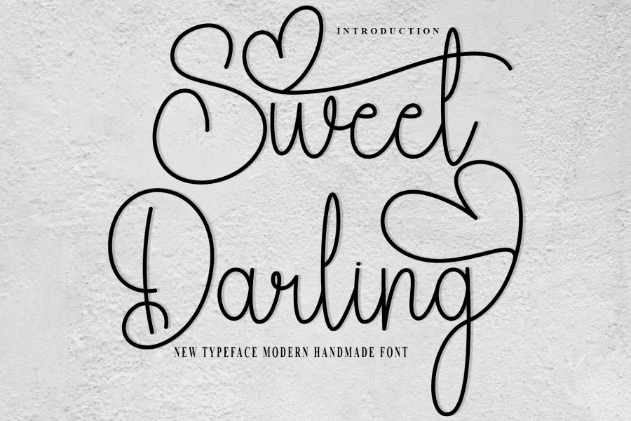 Sweet Darling Font · 1001 Fonts
