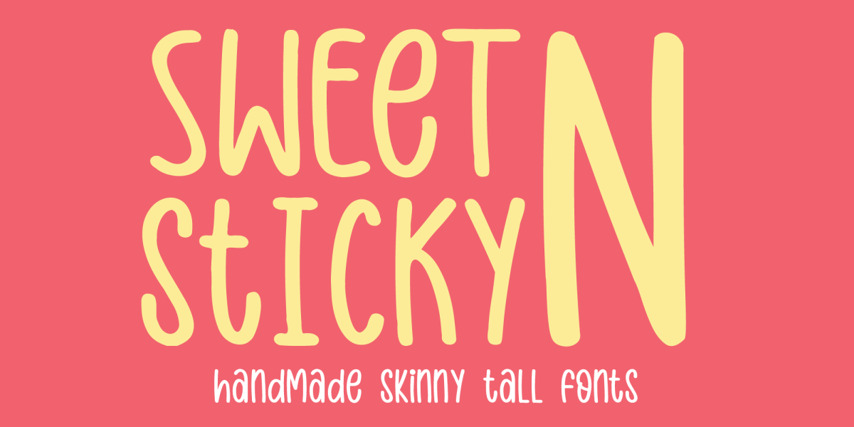32 Free Skinny Fonts · 1001 Fonts