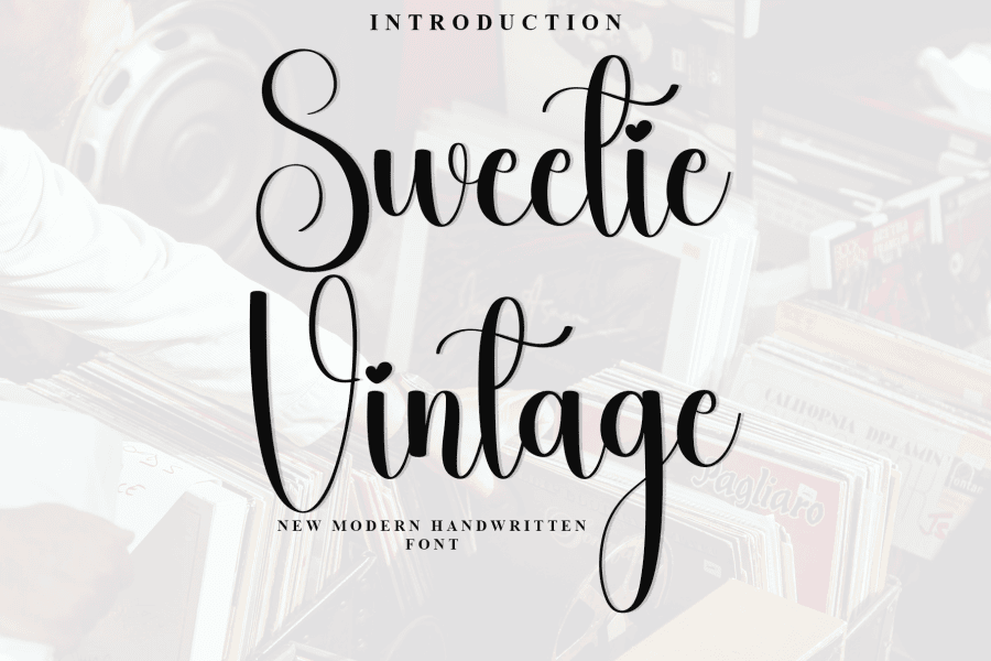 Sweetie Vintage Font · 1001 Fonts