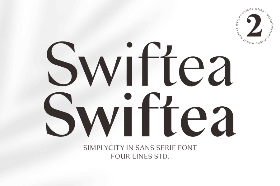 Swiftea Font Family · 1001 Fonts