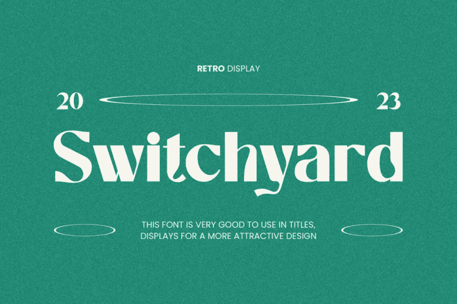 Switchyard Font · 1001 Fonts