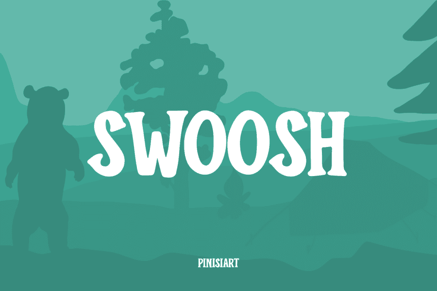 SWOOSH Font · 1001 Fonts