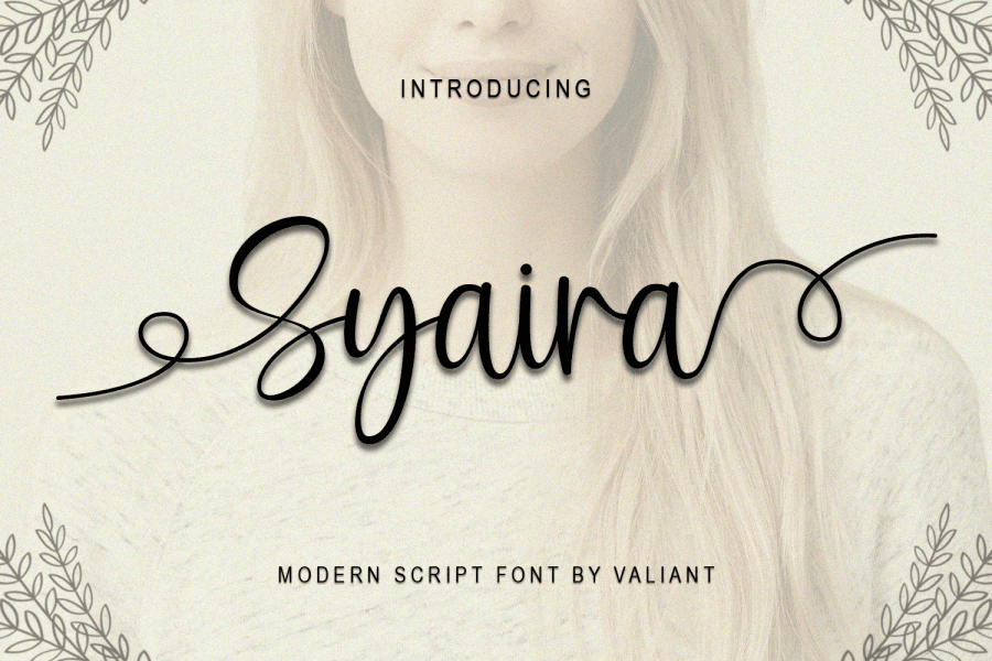 Syaira Font · 1001 Fonts