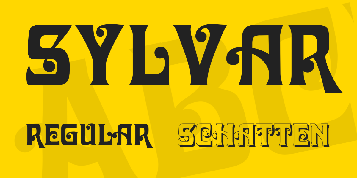 Sylvar Font Family · 1001 Fonts
