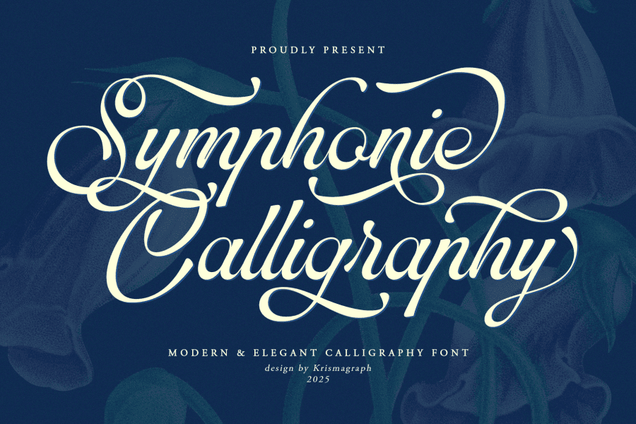 Symphonie Calligraphy DEMO Font · 1001 Fonts
