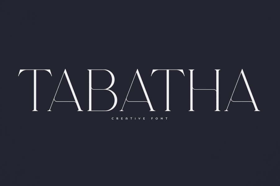 Tabatha Font · 1001 Fonts