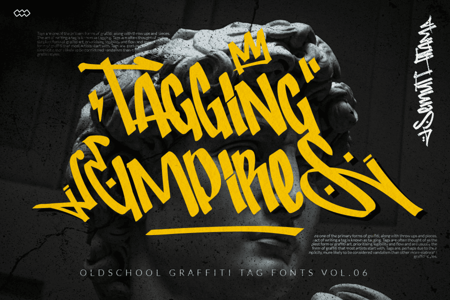 Tagging Empires Font · 1001 Fonts