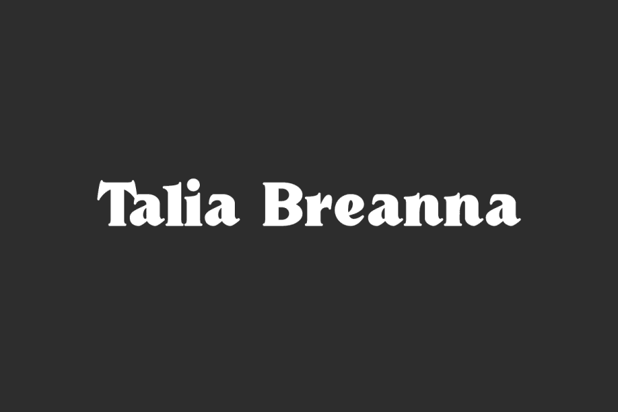 Talia Breanna Demo Font · 1001 Fonts