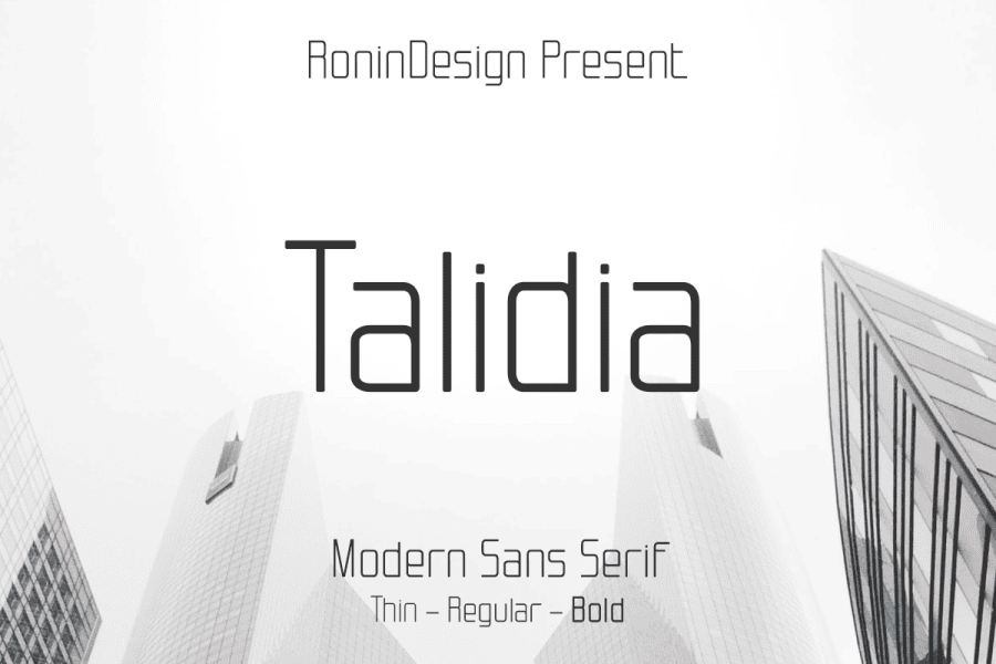 Talidia Font · 1001 Fonts