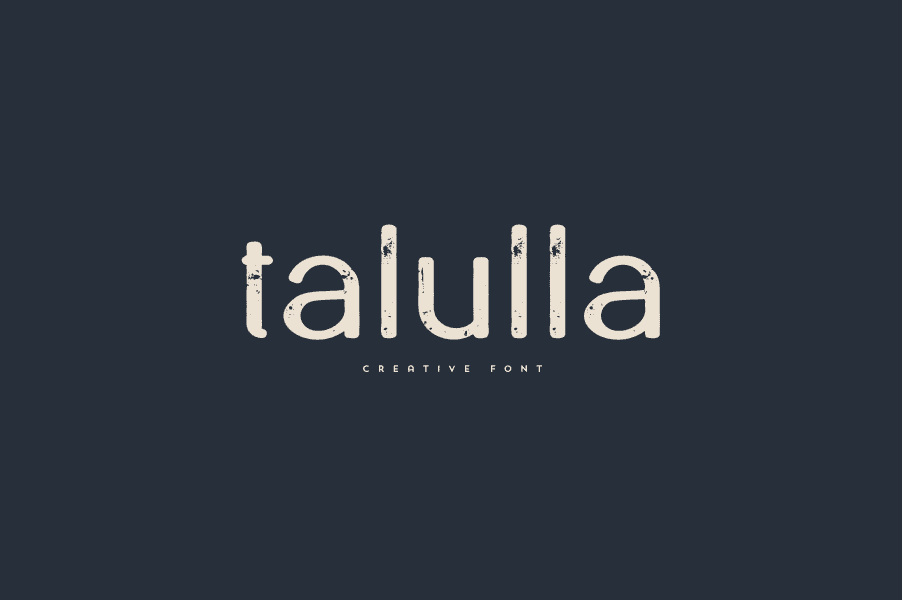 Talulla Font · 1001 Fonts