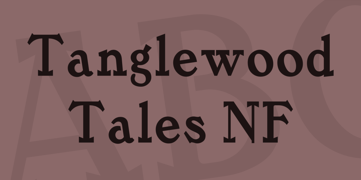 Tanglewood Tales NF Font · 1001 Fonts
