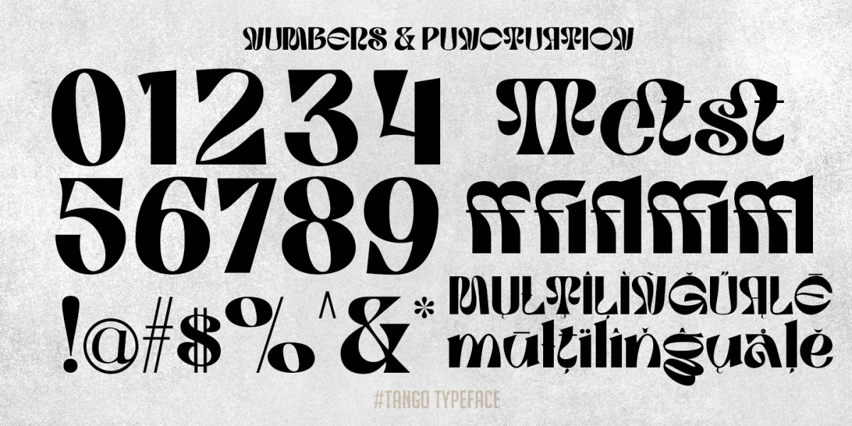 Tango Demo Font · 1001 Fonts