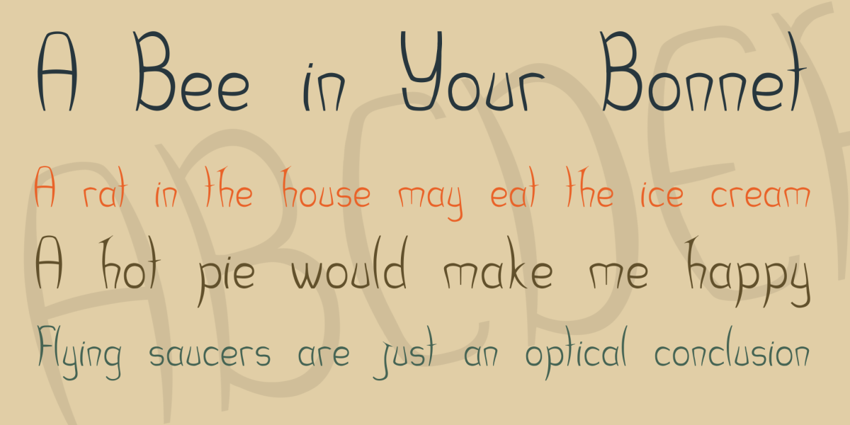 Tanyeri Font · 1001 Fonts