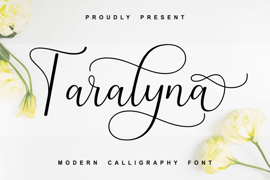 Taralyna Font · 1001 Fonts