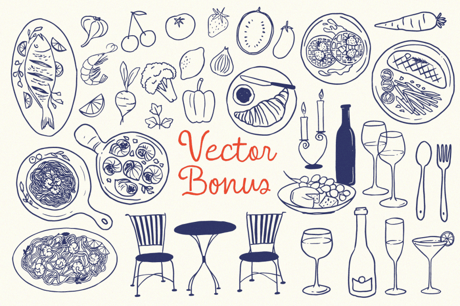 Tasteful Gourmet - Personal Use Font · 1001 Fonts