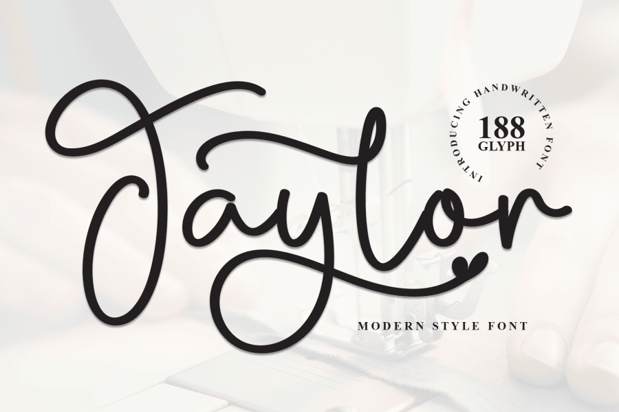 Taylor Font · 1001 Fonts