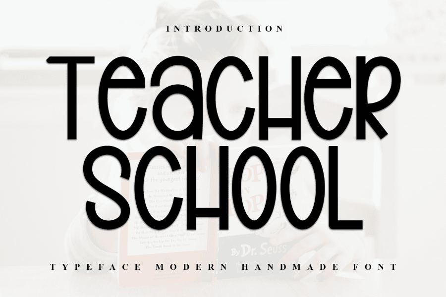 Teacher School Font · 1001 Fonts