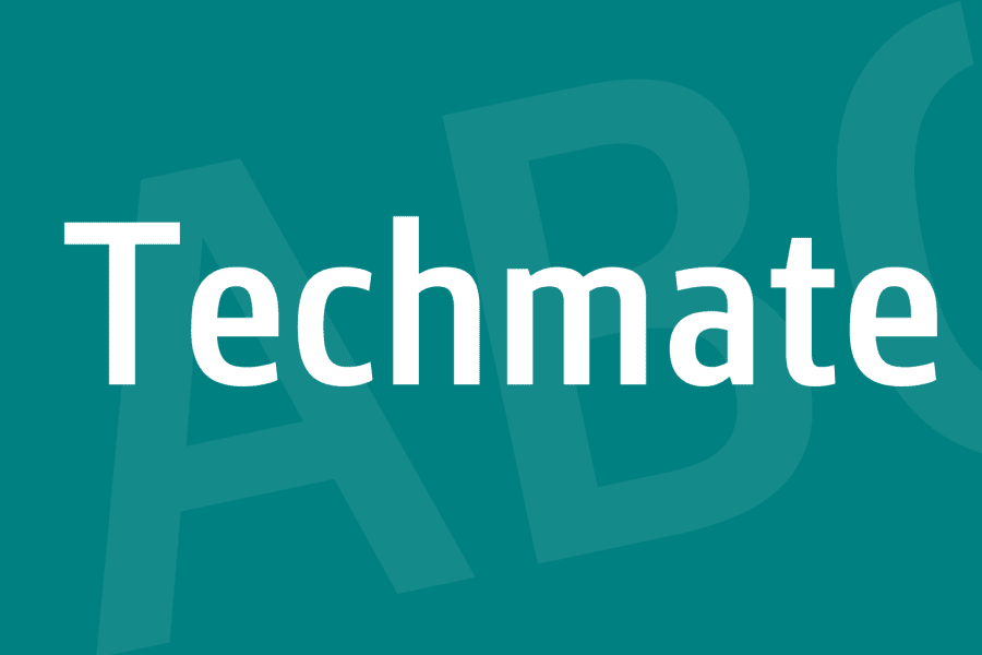 Techmate Font · 1001 Fonts