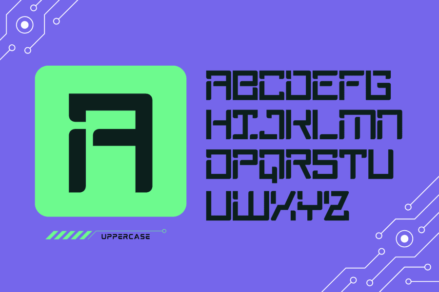 Techno Grazer Font · 1001 Fonts
