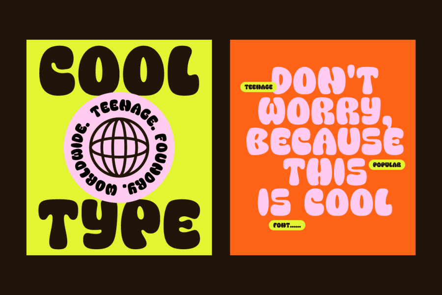 Teenage Popular Font · 1001 Fonts