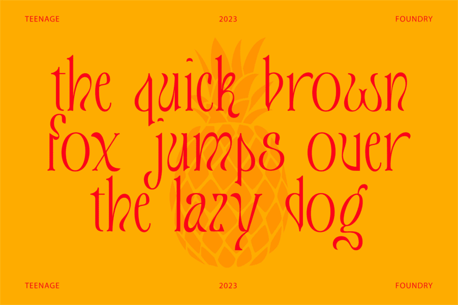Teenage Tropics Font · 1001 Fonts