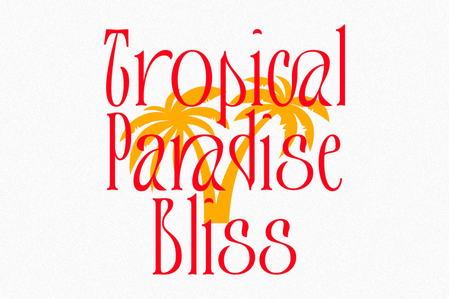 Teenage Tropics Font · 1001 Fonts