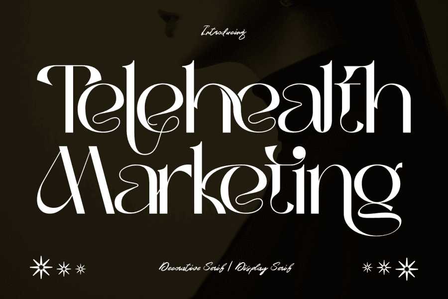 Telehealth Marketing Demo Font · 1001 Fonts