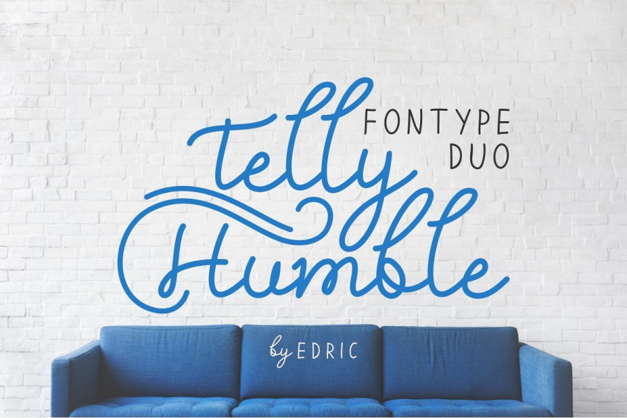 Telly Humble DEMO Font Family · 1001 Fonts
