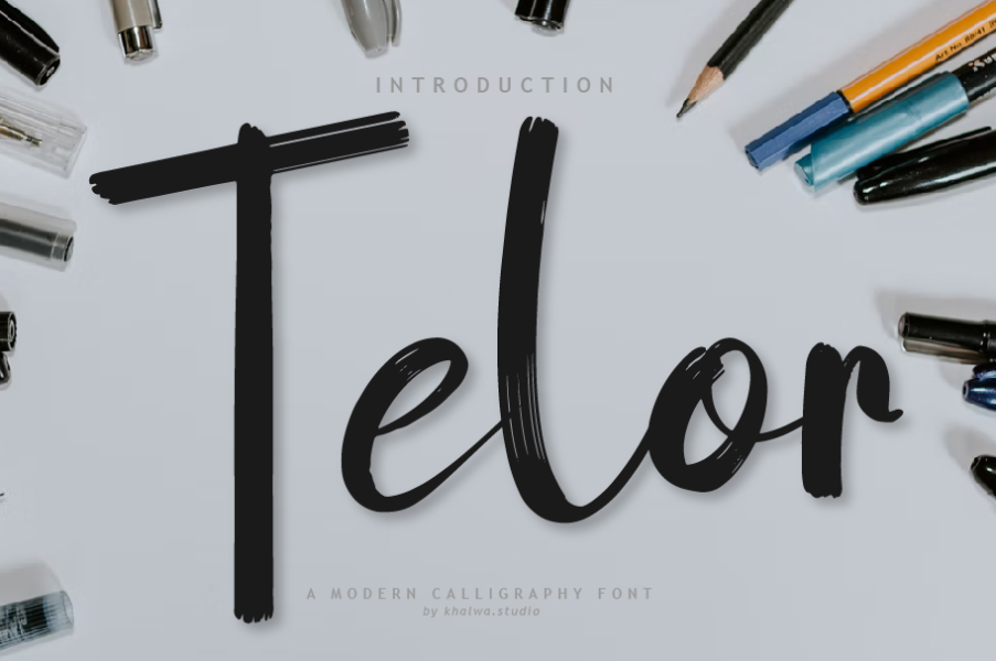 Telor Font · 1001 Fonts