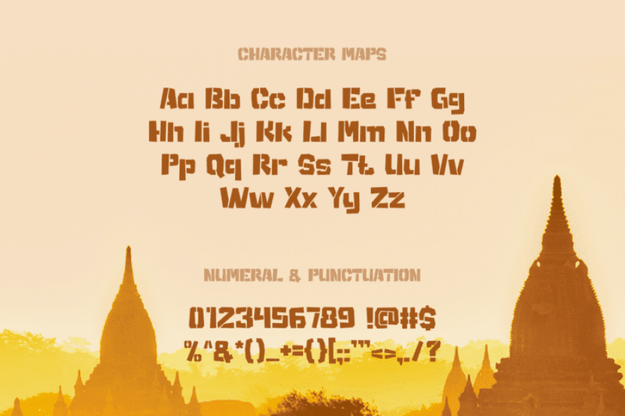 Temple-Jump Font · 1001 Fonts