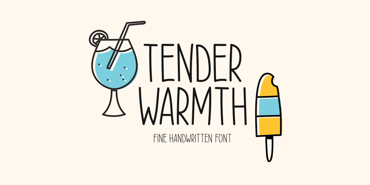 Tender Warmth Font · 1001 Fonts