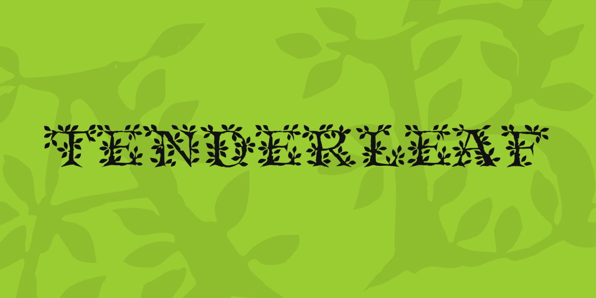 18 Free Trees Fonts · 1001 Fonts