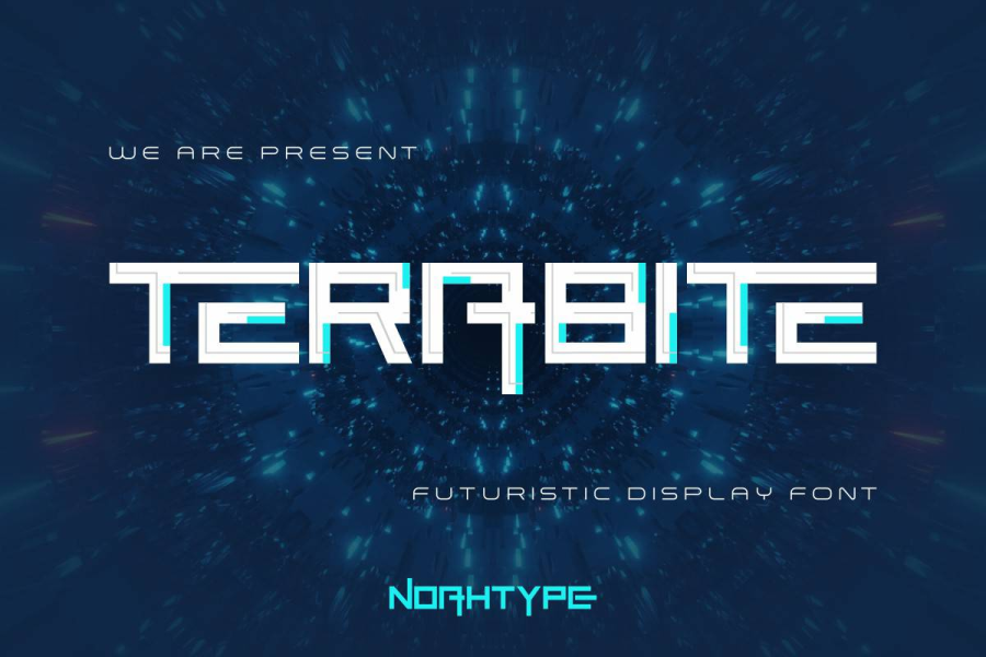 Terabite Demo Font · 1001 Fonts