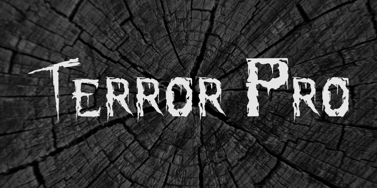 Terror Pro Font · 1001 Fonts