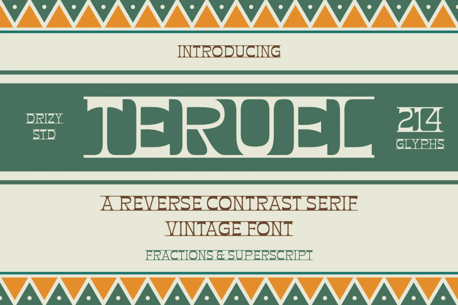 Teruel Demo Font · 1001 Fonts
